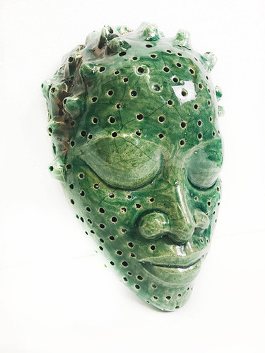 Large Bumpy Head by artist Gene Pearson | Lovetts Fine Art Gallery