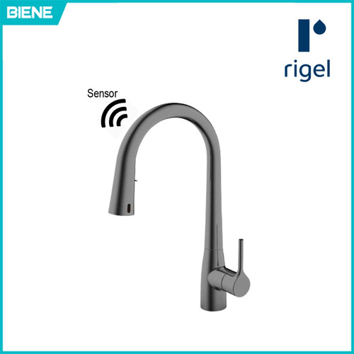 Rigel R-MXK1400028PBB Sensor Kitchen Faucet | Biene