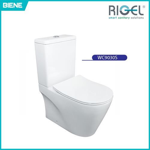 Rigel WC9030F Two-piece | Back-to-Wall | Whirlwash | Biene