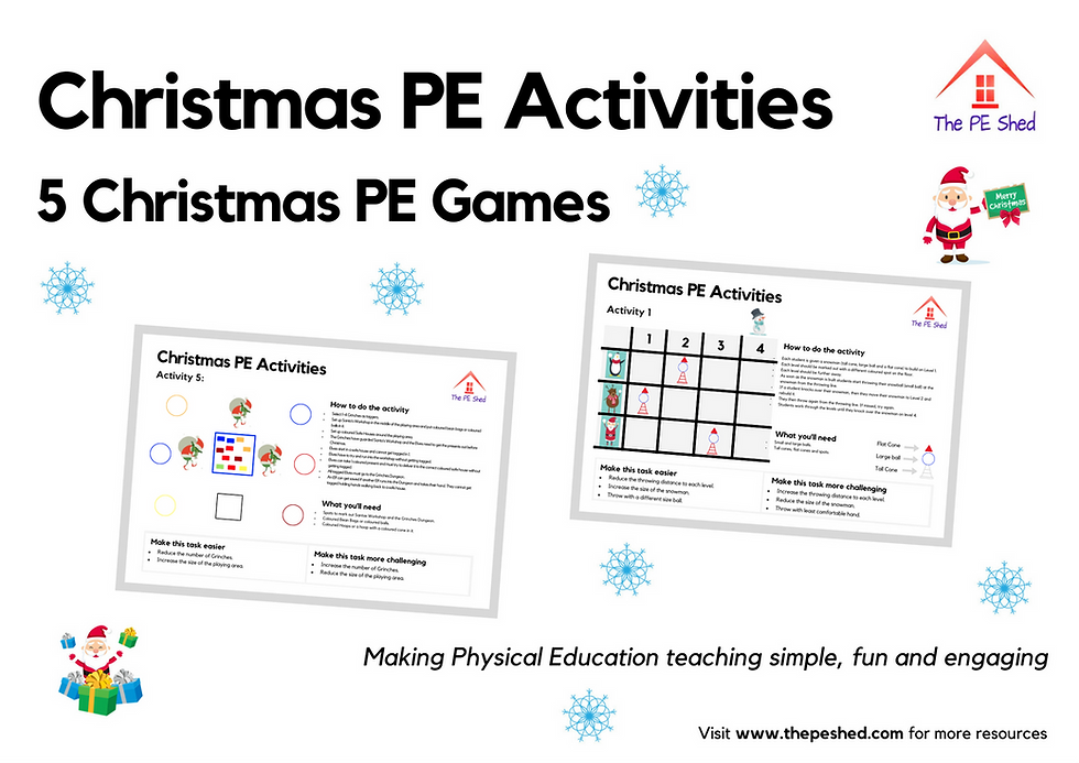 The PE Shed Shop - Physical Education Resources