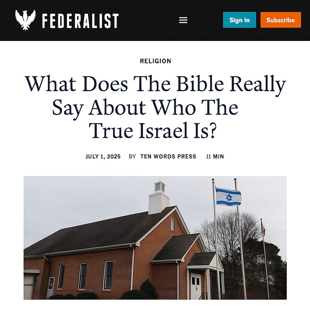 A Covenant Response to "What Does The Bible Really Say About Who The ...