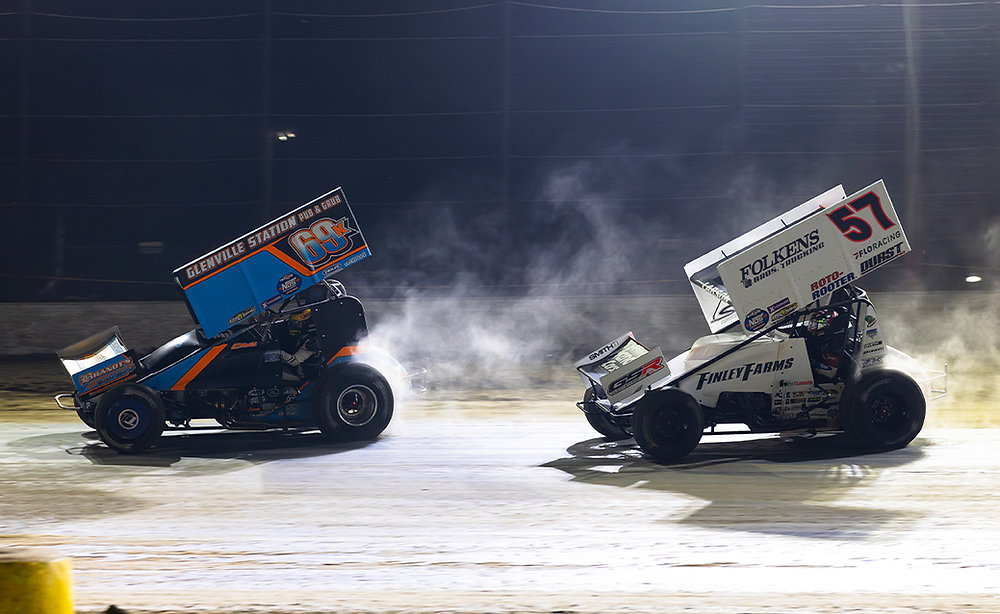 Christopher Bell Fends Off Larson for First World of Outlaws Win in Six ...