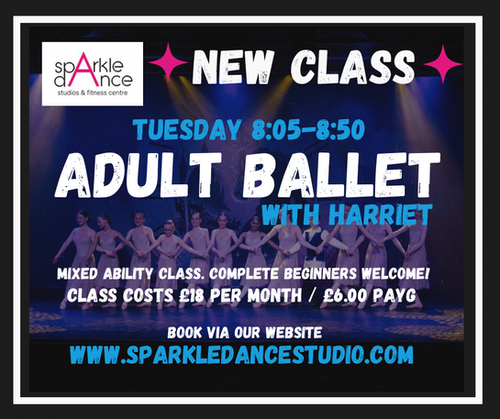 Adult Ballet MARCH 26 | sparkledance