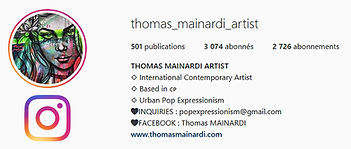 THOMAS MAINARDI - The Urban Pop Expressionist Artist