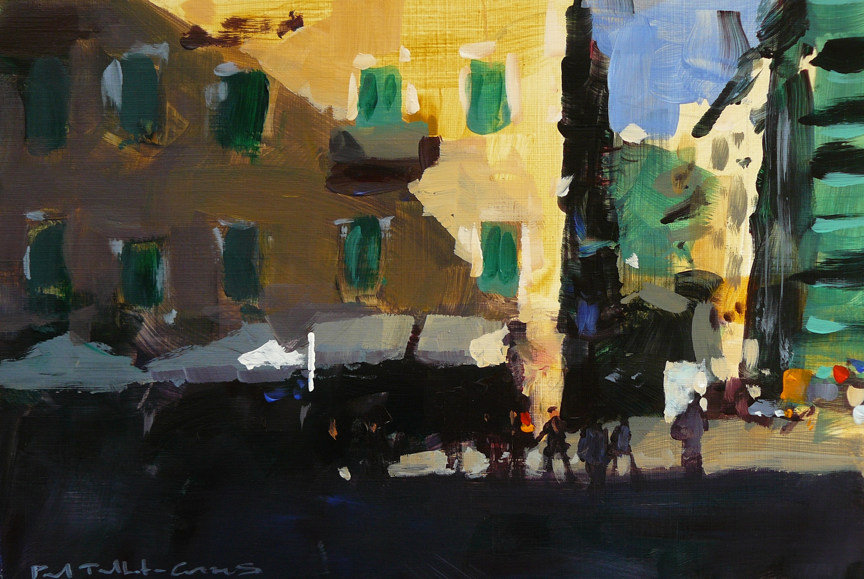 PAINTING LIGHT IN ACRYLIC | Paul Talbot-Greaves