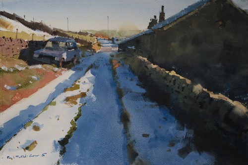 Winter Sun And Thawing Snow | Paul Talbot-Greaves