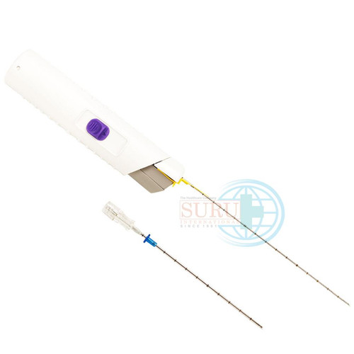 Biopsy Needle Automatic Gun With Guiding Cannula By Suru | Health Yantra