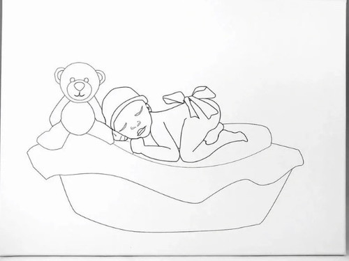 Baby Shower Paint Kit | Decor By Dannie