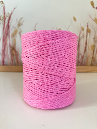 3.5mm Barbie Pink Macrame Cord Single Ply | United Knots