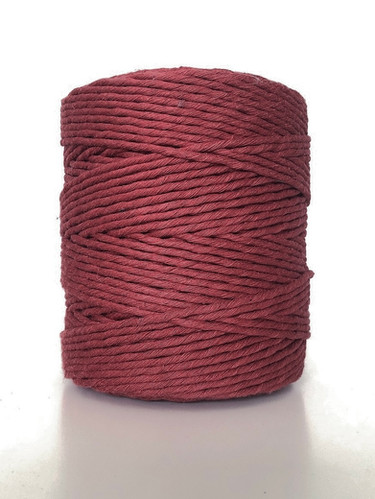 3.5mm Single Ply Vintage Red Macrame Cord | United Knots