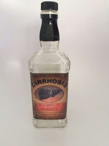 The original Whiskey bottle, signed! | sec1