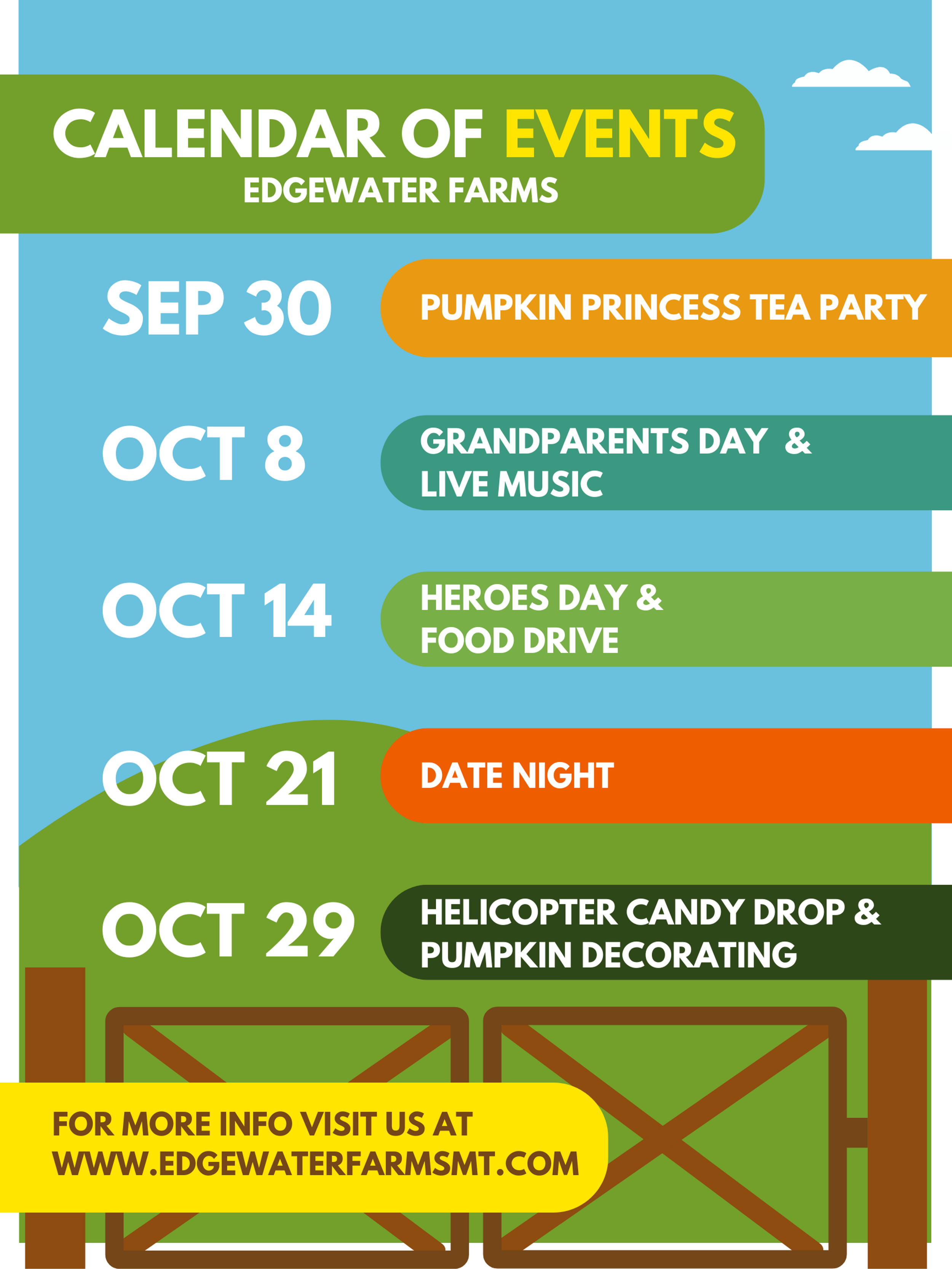 Events | Edgewater Farms