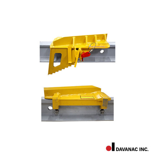 08-9230 - PORTABLE DERAIL, 80-141-LB. RAIL, LEFT HAND | Davanac Inc.