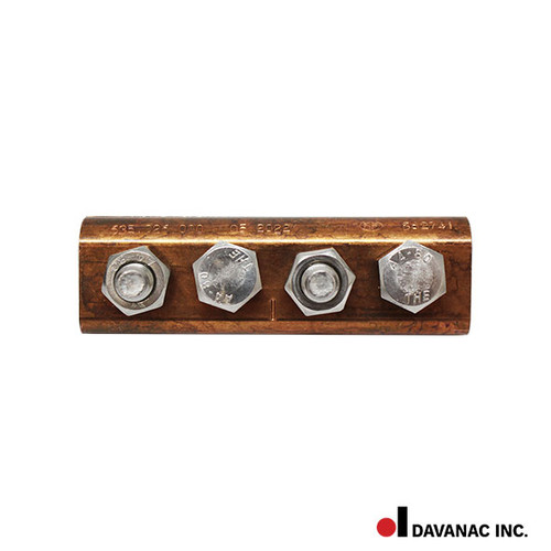 42-0215 - CONTACT WIRE SPLICE FITTING, 4 SCREWS | Davanac Inc.