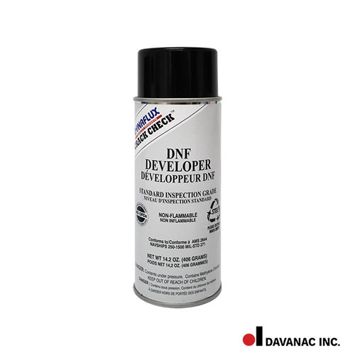 99-9187 - DEVELOPER, FOR NDT VISIBLE DYE PENETRANT SYSTEM | Davanac Inc.
