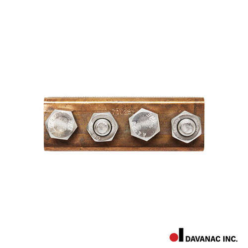 42-0255 - CONTACT WIRE SPLICE FITTING, 4 SCREWS | Davanac Inc.