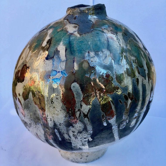 Special effects on those Raku glazes!