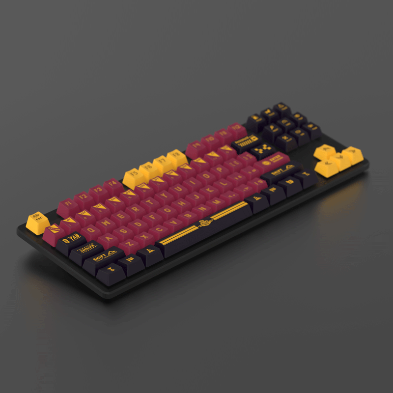JAMESDONKEY Racing Series OEM Keycaps | TechM8