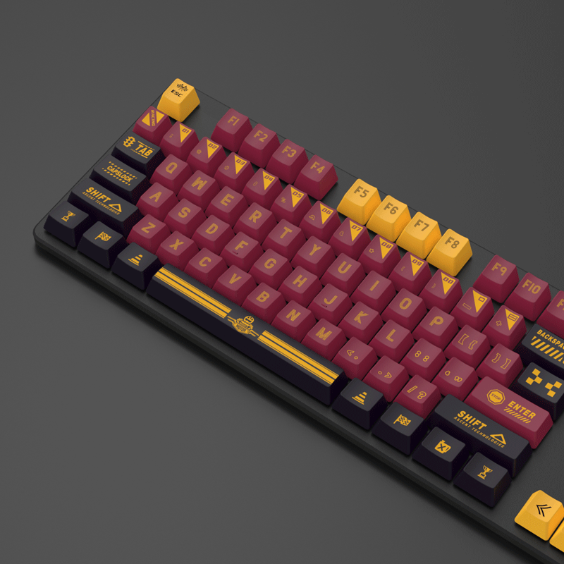JAMESDONKEY Racing Series OEM Keycaps | TechM8