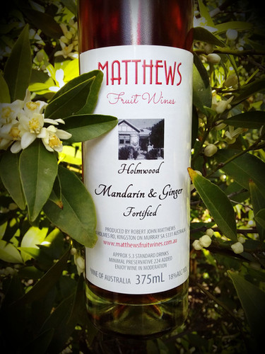 MANDARIN GINGER FORTIFIED 375mL | Matthews Fruit Wines