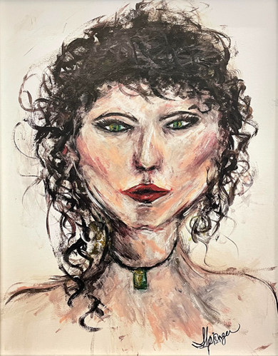 Miss Disheveled | Sherri Springer Art