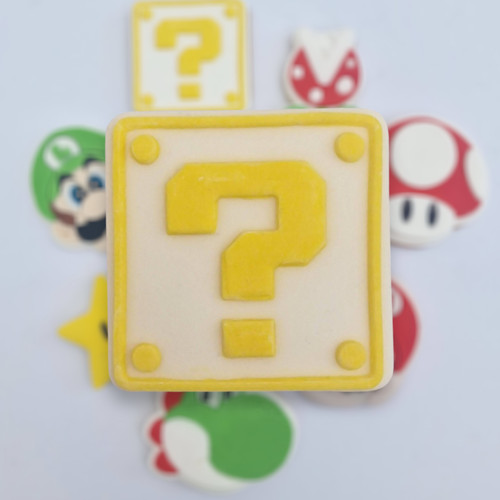 SUPER MARIO - QUESTION MARK | LaserCupboard