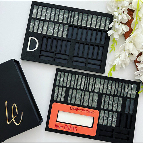 Laser Fonts - Full House - Lower, Uppercase, Grammar & Numbers ...