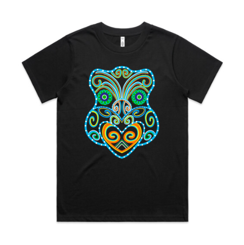 Woman's Blue Wheku Tee | Lissy and Rudi