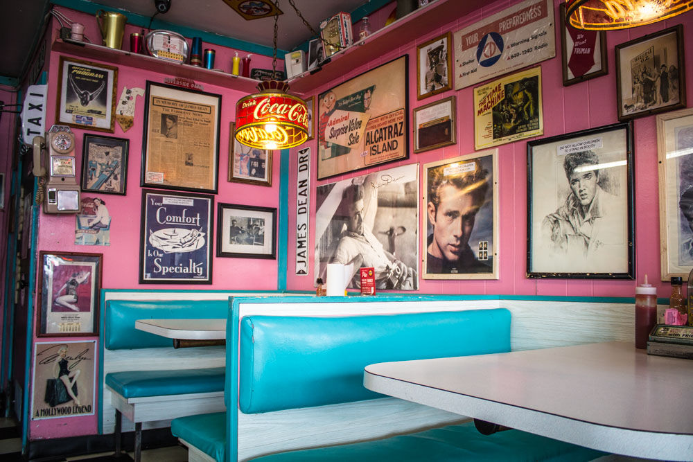 The Rock Cola Cafe is packed full of nostalgic goodness