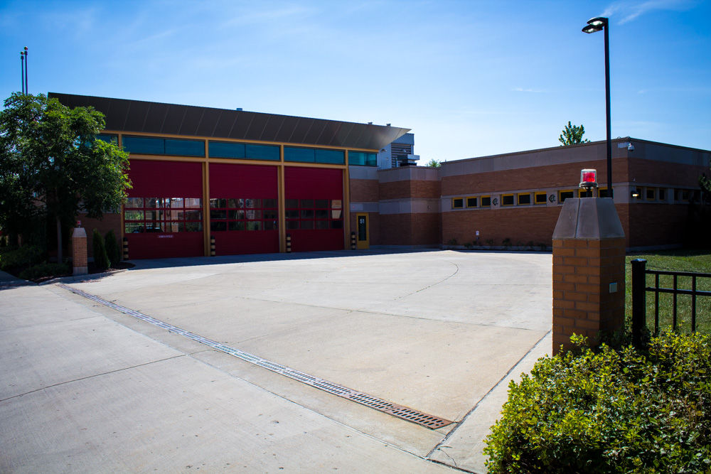 Stopping by the real firehouse and "Molly's Bar" from Chicago Fire