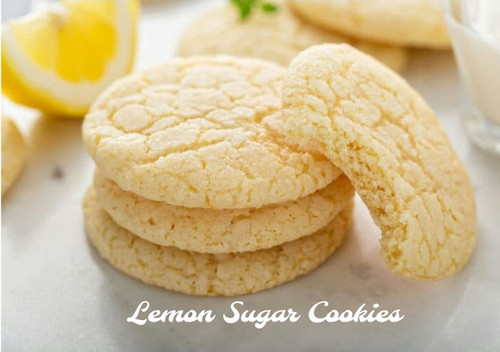 Lemon Sugar Cookies (I) | Butter of Sheba