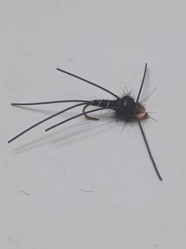 Double beaded leggy stonefly | nzfishingflies