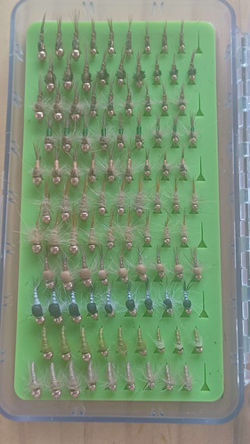 Beaded nymph (copper) kit | nzfishingflies