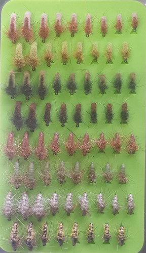 Full kit - caddis nymphs | nzfishingflies