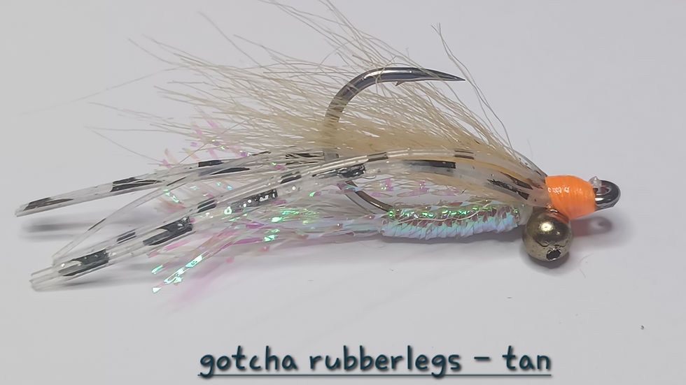 Gotcha rubber legs | nzfishingflies