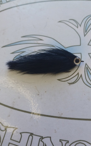 Mini fur gamechanger - black | nzfishingflies