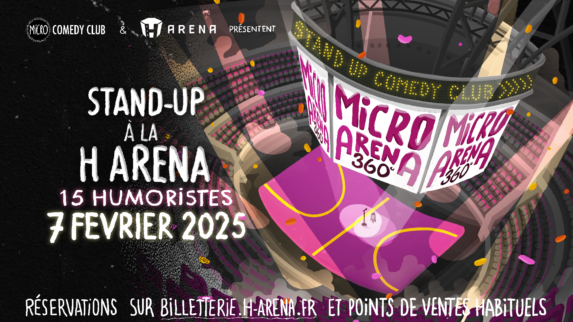 MICRO 360 ARENA | Micro Comedy Club