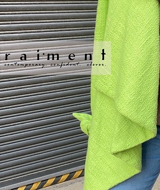 Women's contemporary clothing brand. Black Designer | Raiment | Atlanta