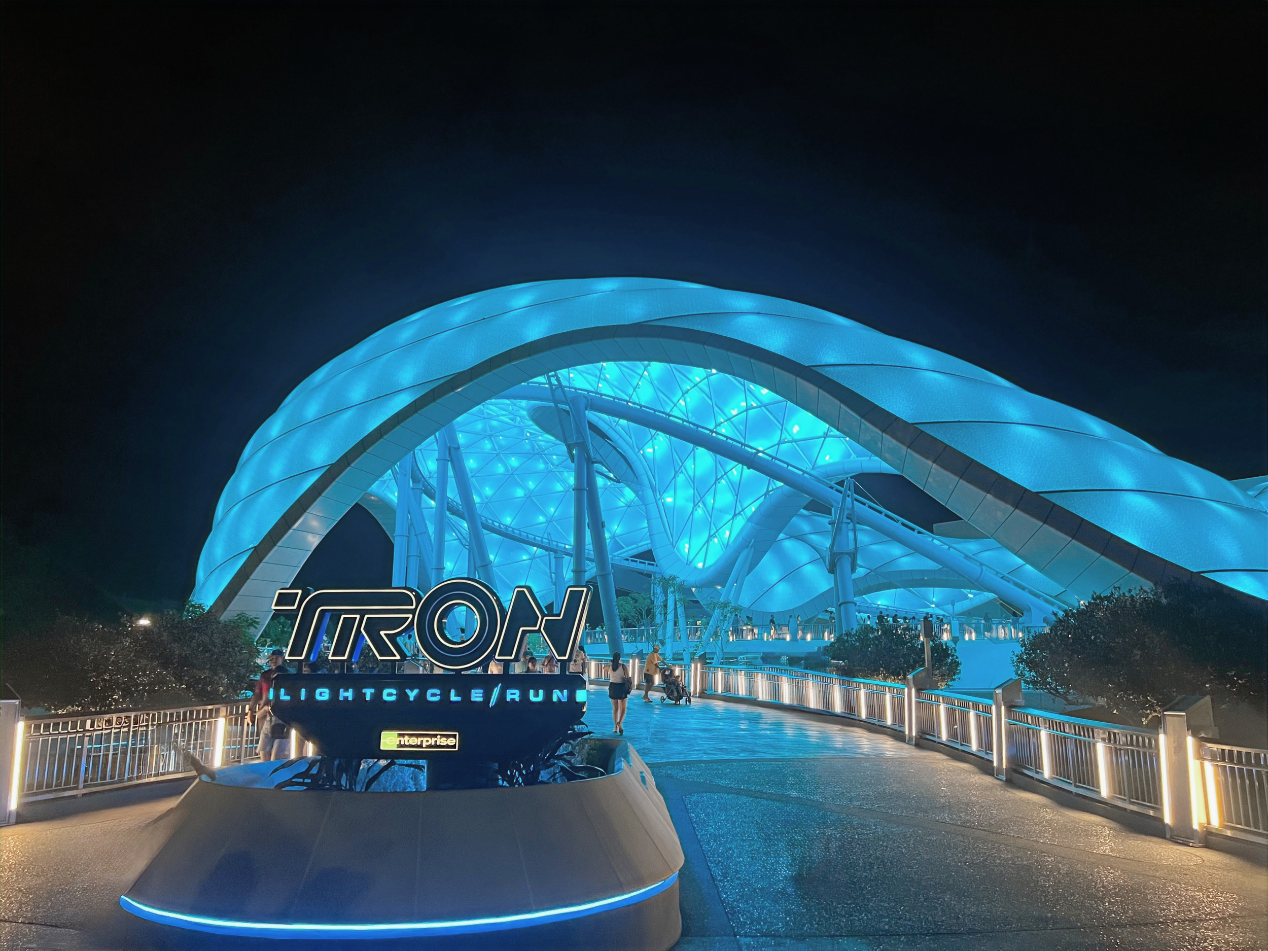 Two Countries. One Ride. Tron Lightcycle / Run.