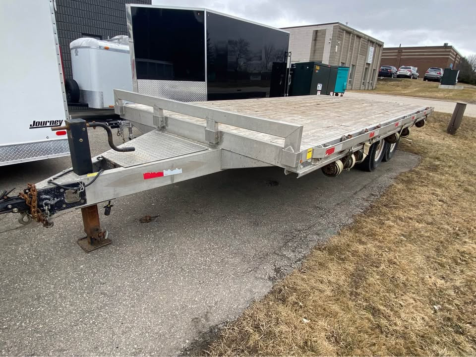 2017 7k Weber Lane Aluminum Deck Over Trailer |Team Trailers