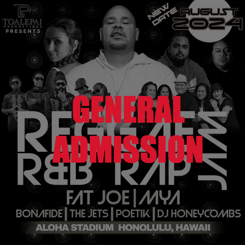 GENERAL ADMISSION - Reggae Rap R&B JAM | Ticketwave