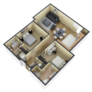 East Lansing Apartments | Red Cedar Flats