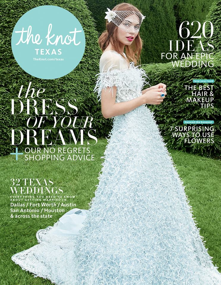 Featured in The Knot Magazine