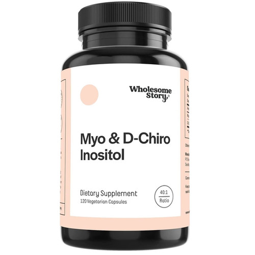 Myo & D Chiro Inositol Wholesome Story 120 Capsulas
