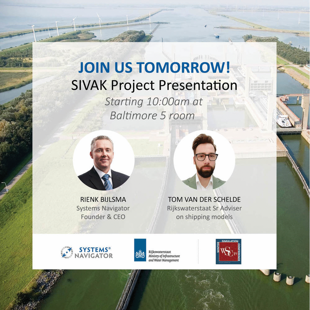 Come and join us at the WSC'19 in Maryland, USA!