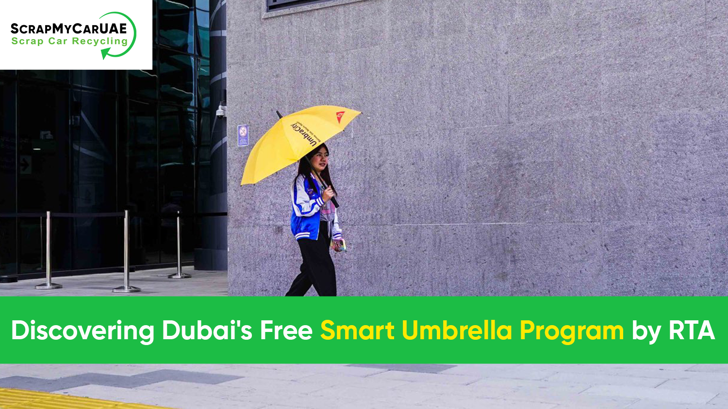 Discovering Dubai's Free Smart Umbrella Program by RTA