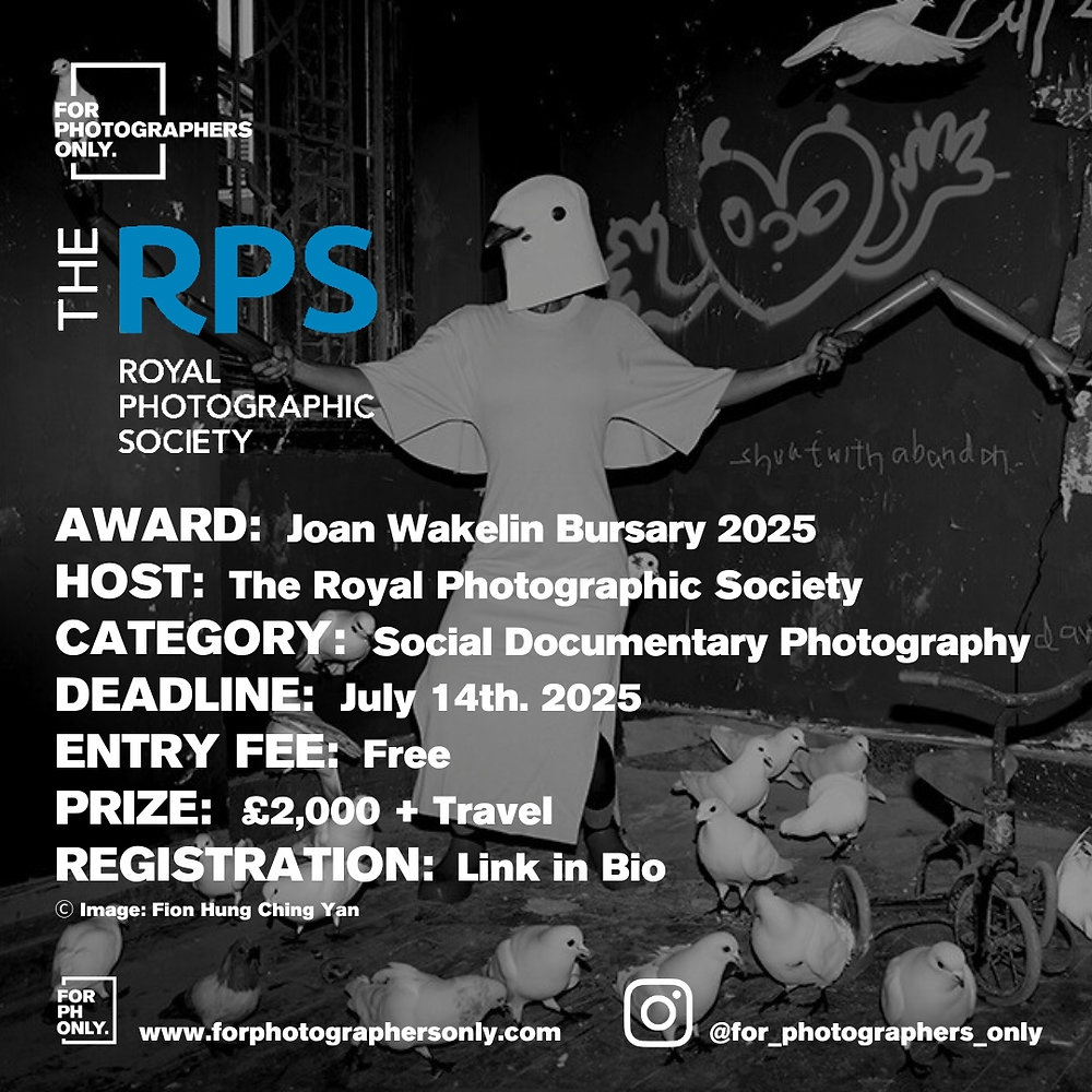 The Royal Photographic Society - Joan Wakelin Bursary