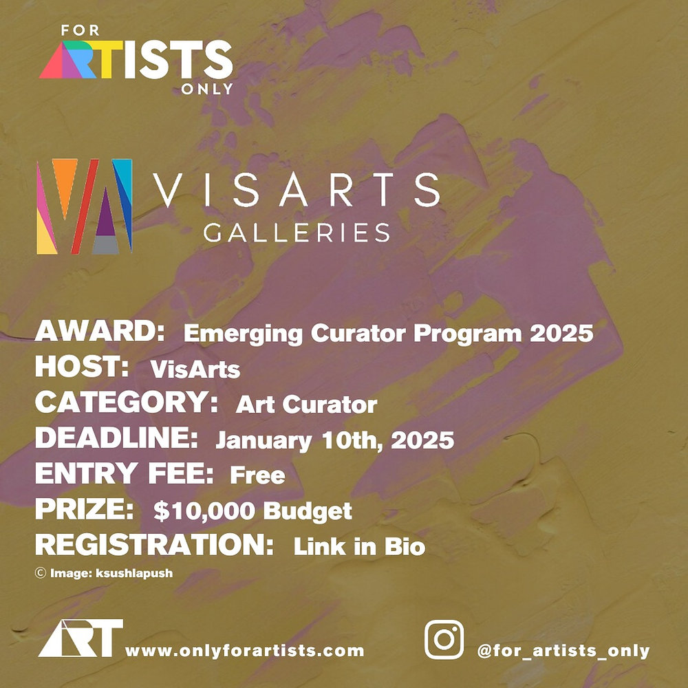 VisArts - Emerging Curator Program 2025