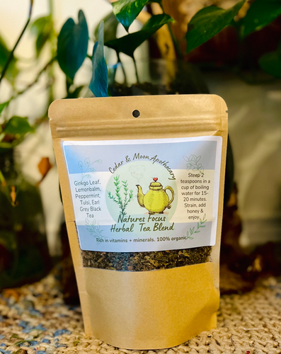 Natures Focus Herbal Tea Blend | Cedar&MoonApothecary