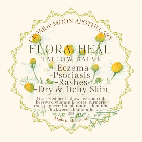 FloraHeal Tallow Salve | Cedar&MoonApothecary